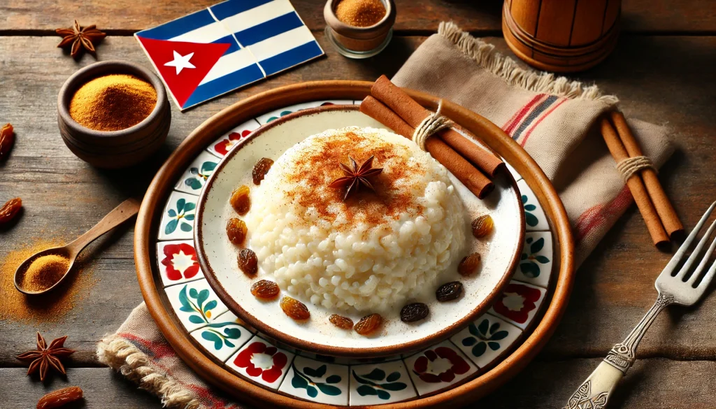 Cuban Rice Pudding l Tulipán Arroz - Tulipán